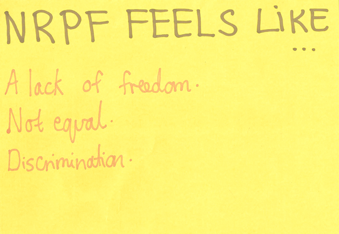 Learning from Lived Experience: Making the NRPF Videos. – SLRA